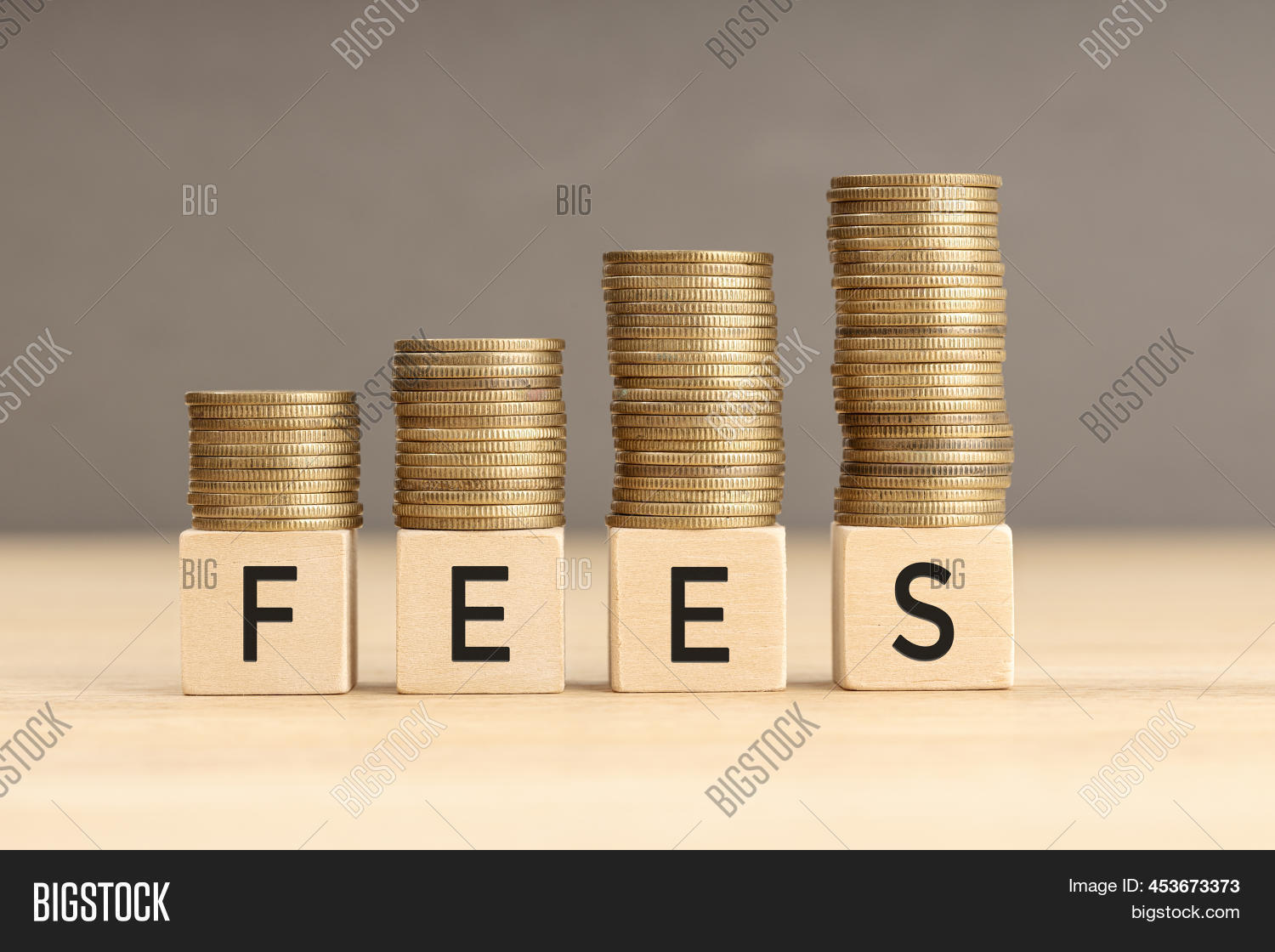 Fees Word Wooden Image & Photo (Free Trial) | Bigstock