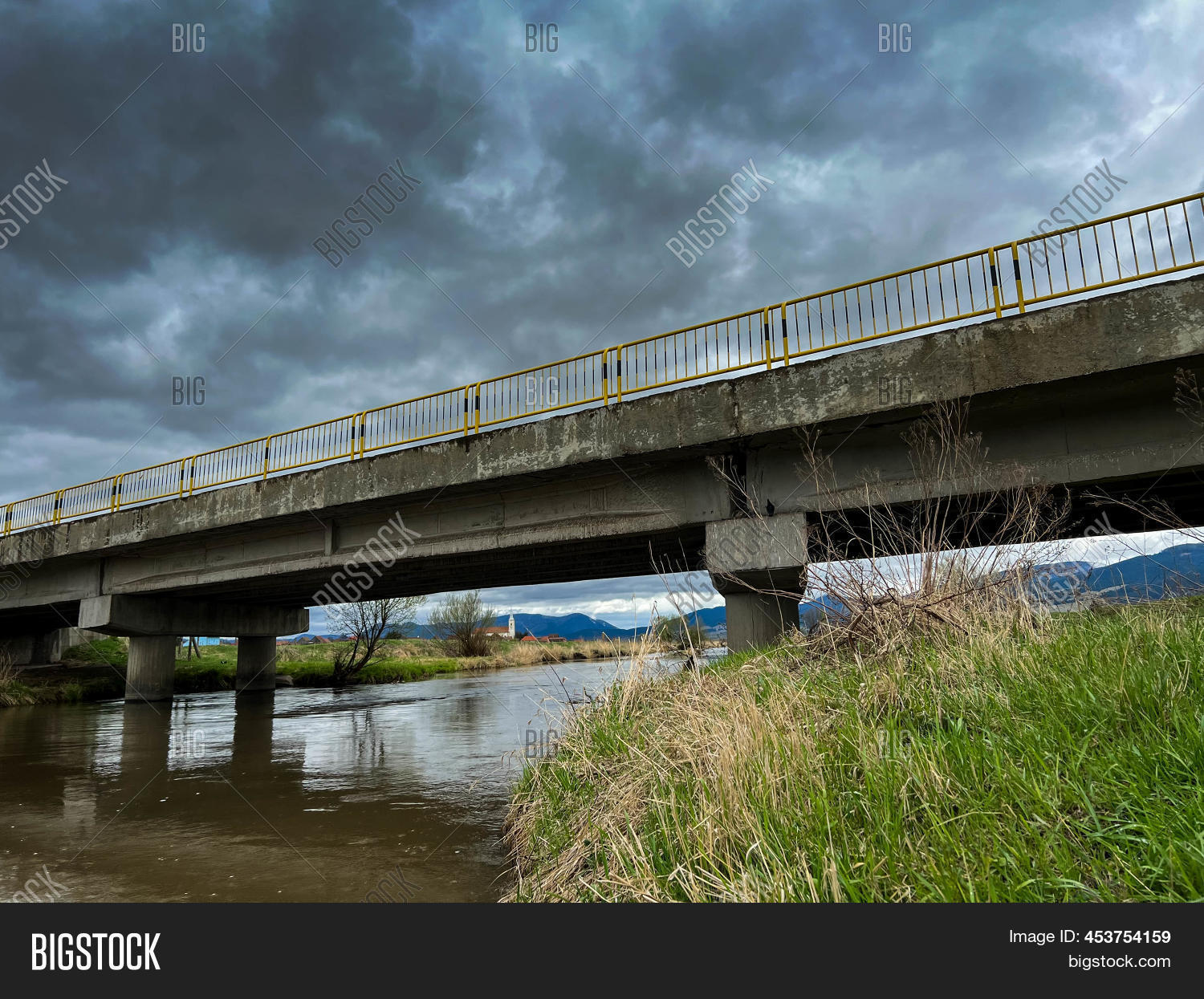 Concrete Bridge Over Image & Photo (Free Trial) | Bigstock
