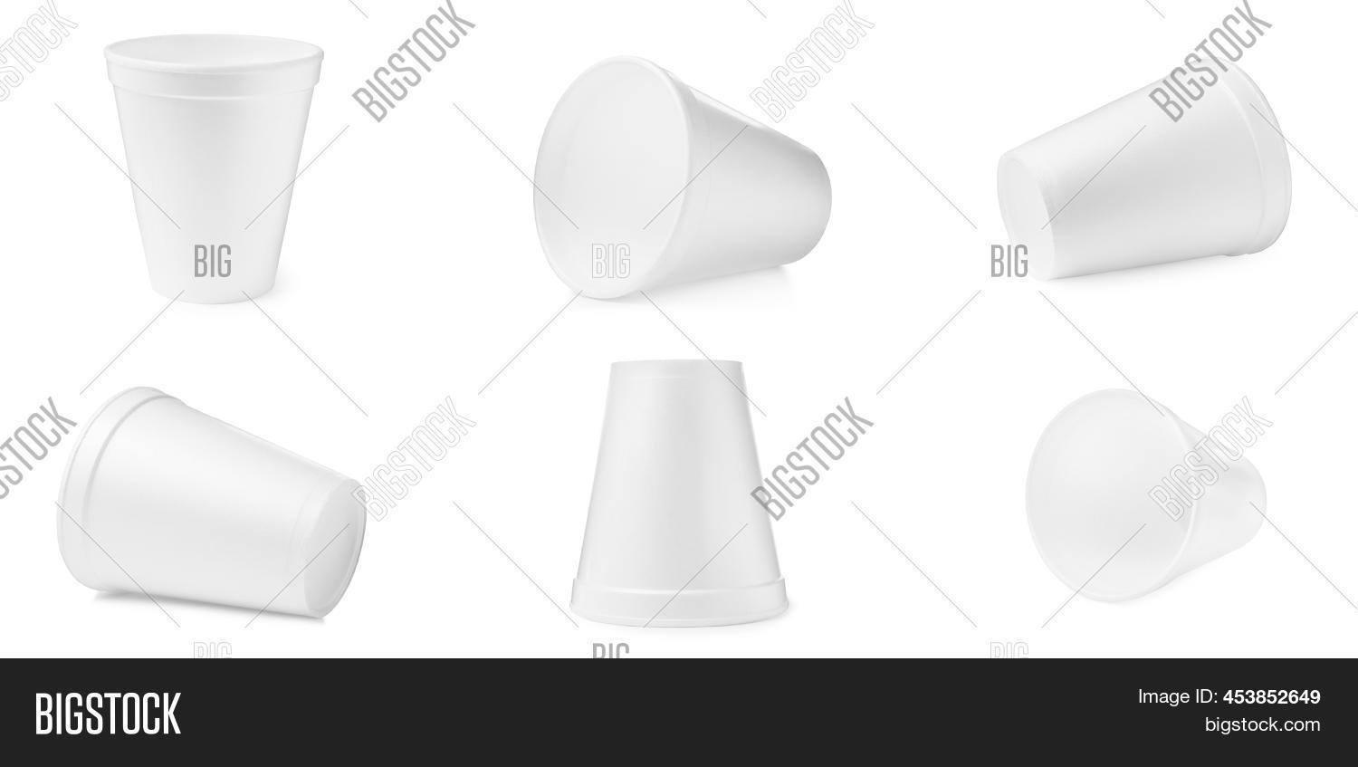 Set Styrofoam Cups On Image & Photo (Free Trial) | Bigstock