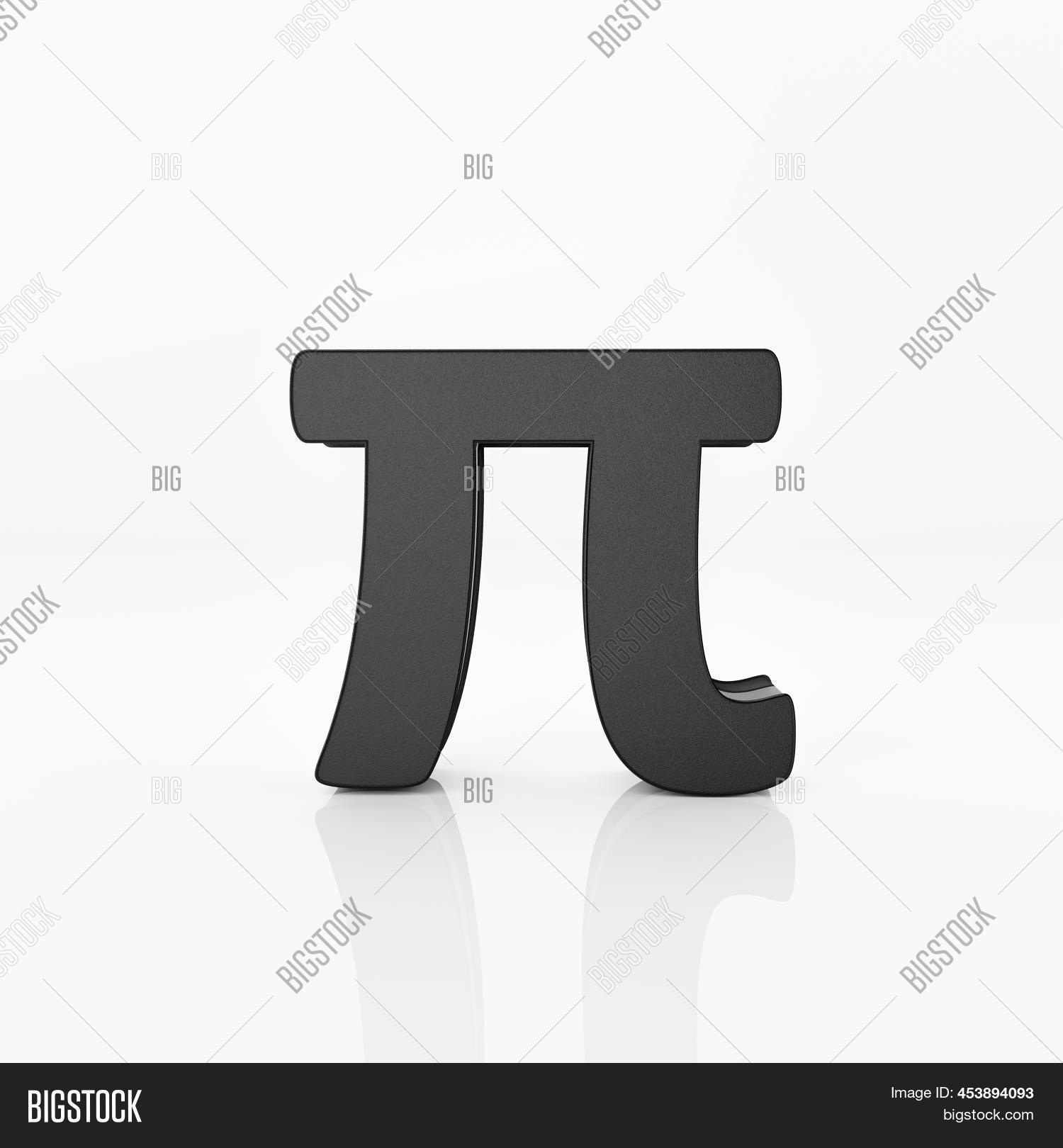 Black Pi Symbol On Image & Photo (Free Trial) | Bigstock