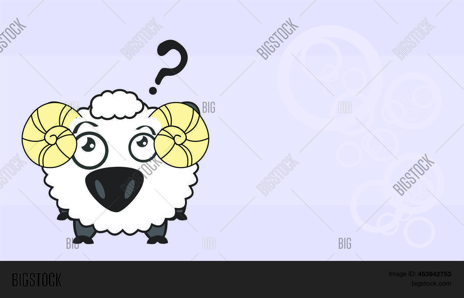 Funny Ram Cartoon Vector & Photo (Free Trial) | Bigstock
