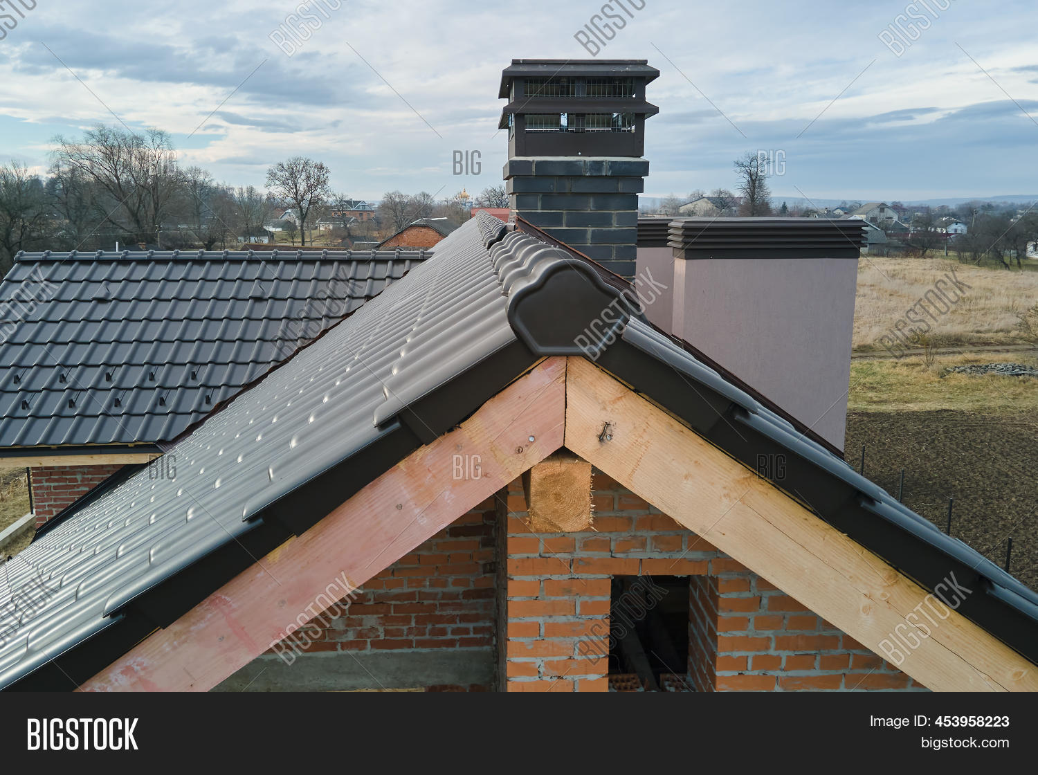 Closeup House Roof Top Image & Photo (Free Trial) | Bigstock
