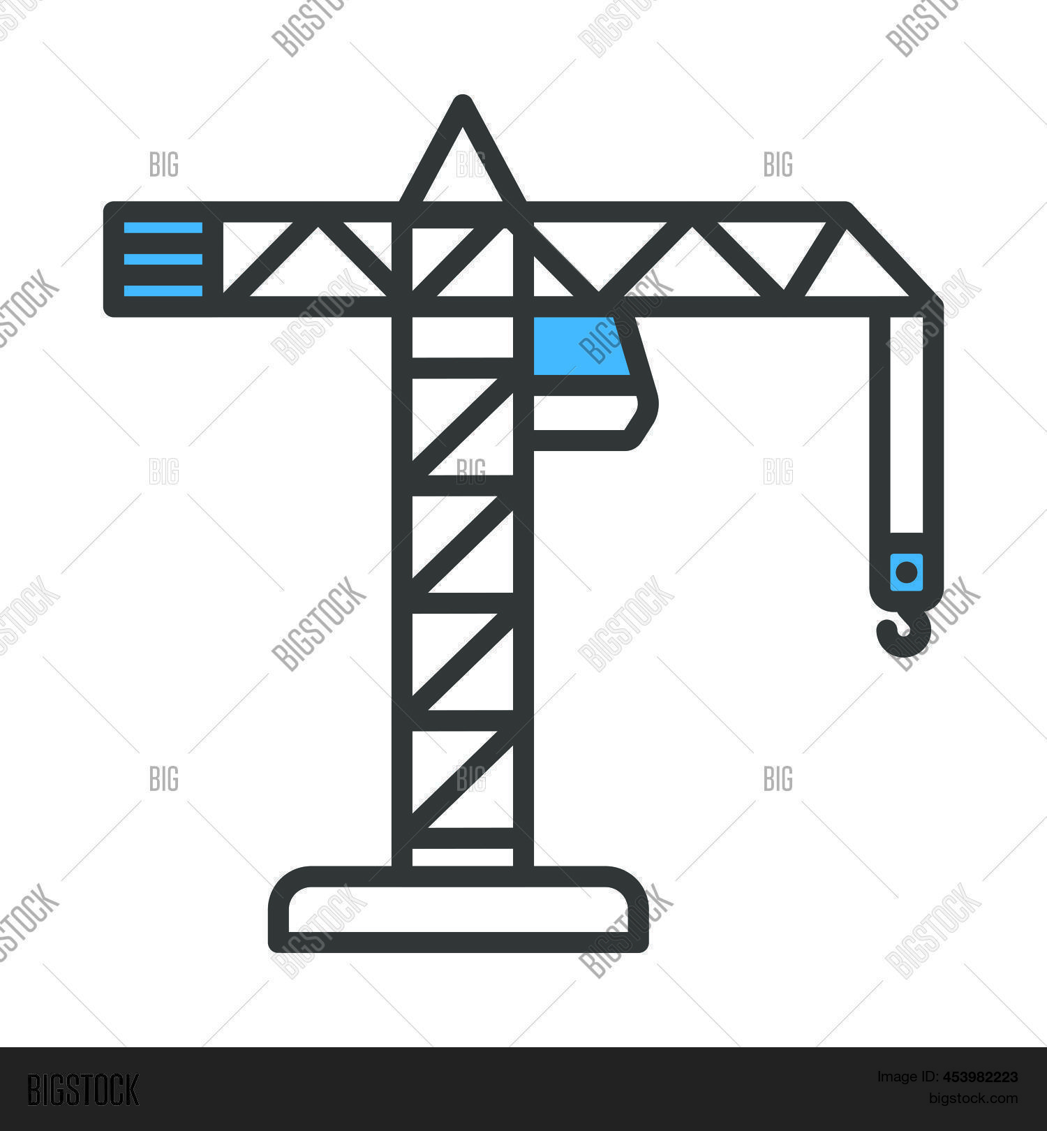 Icon Crane. Editable Vector & Photo (Free Trial) | Bigstock