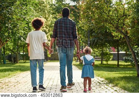 Back View Black Family Image & Photo (Free Trial) | Bigstock