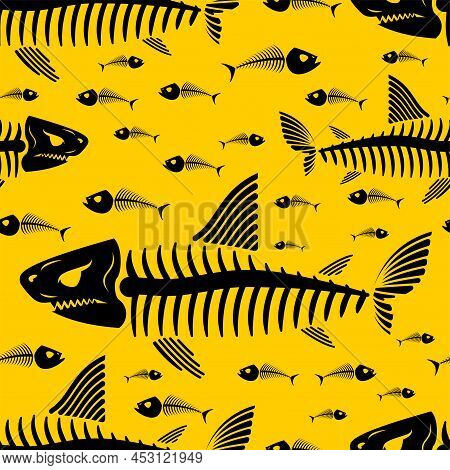 Shark Skeleton Vector & Photo (Free Trial) | Bigstock