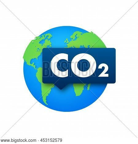 Co2 Logo Flat Style Vector & Photo (Free Trial) | Bigstock