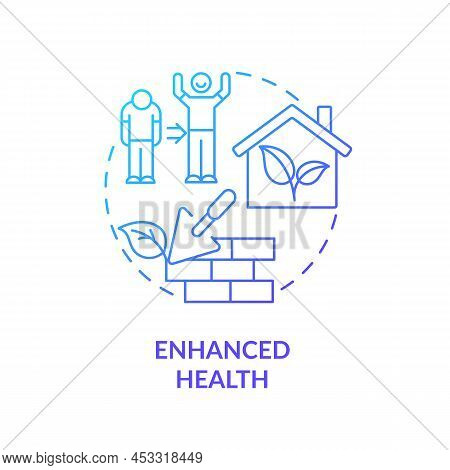 Enhanced Health Blue Vector & Photo (Free Trial) | Bigstock