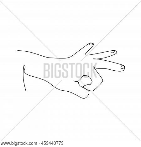 Flick Finger Vector & Photo (Free Trial) | Bigstock