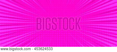 Pink Comic Book Page Vector & Photo (Free Trial) | Bigstock