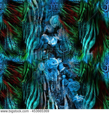 Colorful Fashion Print Designs.fabric Fashion Pattern.textile Print ...