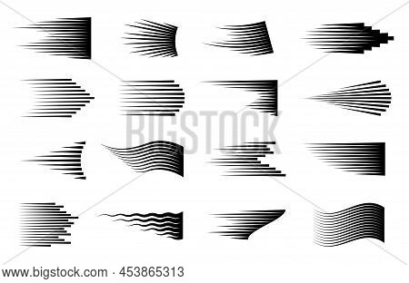 Cartoon Speed Lines. Vector & Photo (Free Trial) | Bigstock