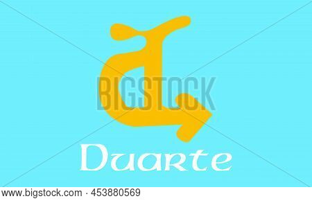 Flag City Duarte Vector & Photo (Free Trial) | Bigstock
