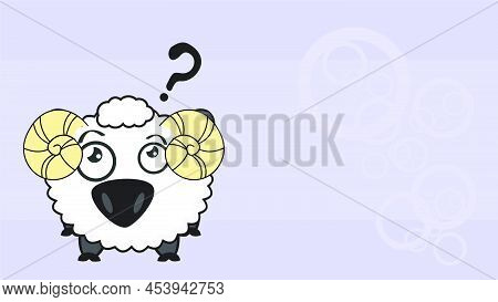 Funny Ram Cartoon Vector & Photo (Free Trial) | Bigstock