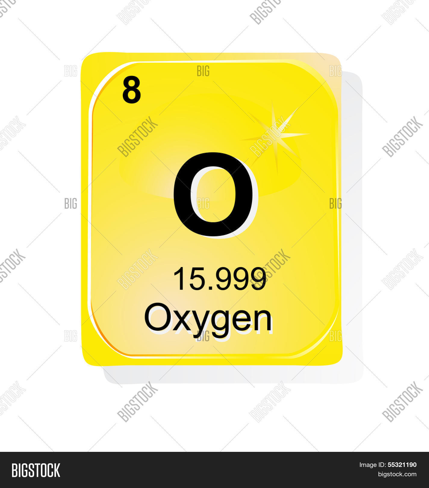 Oxygen Chemical Vector & Photo (Free Trial) | Bigstock