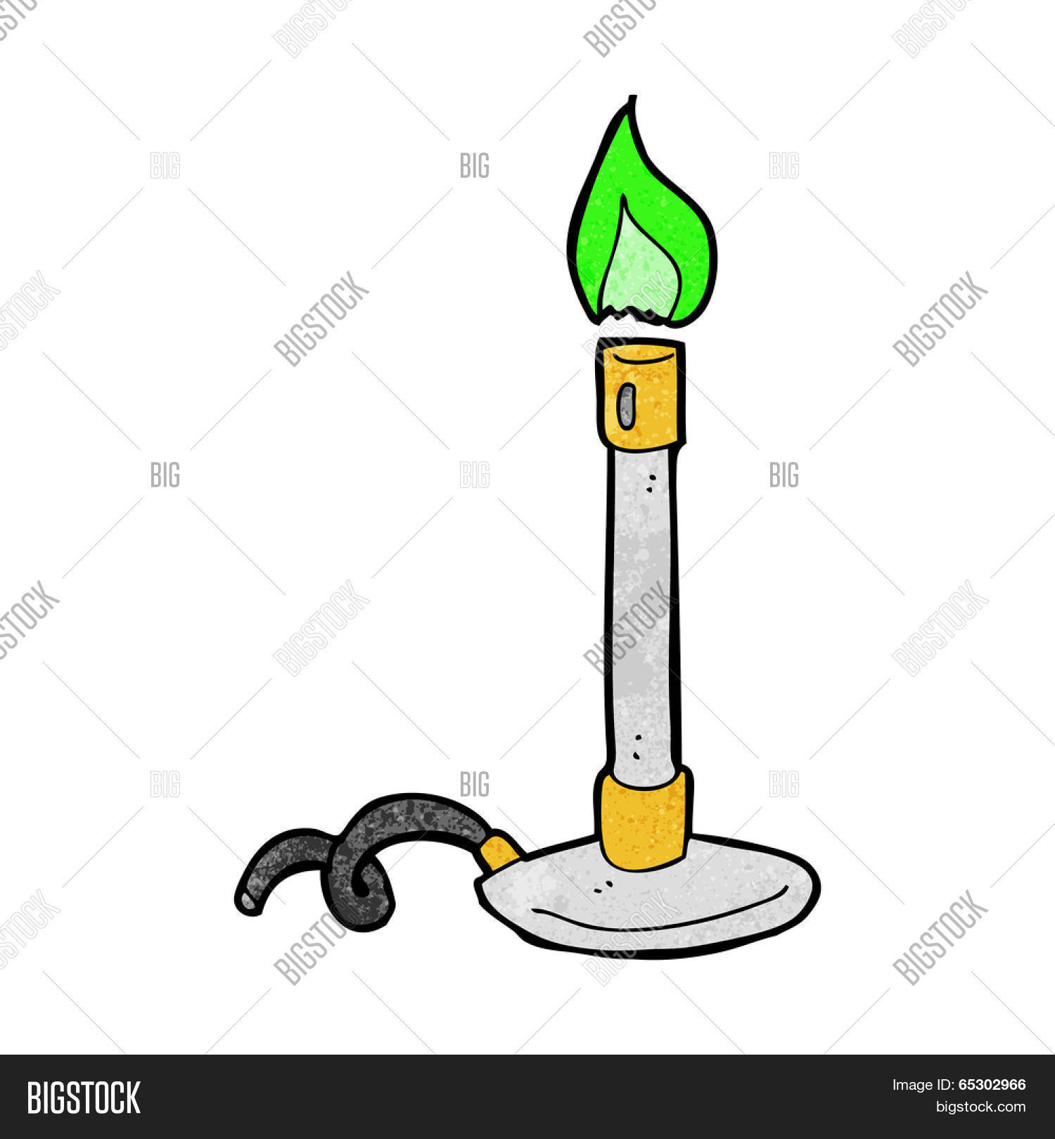 Cartoon Bunsen Burner Image & Photo (Free Trial) | Bigstock