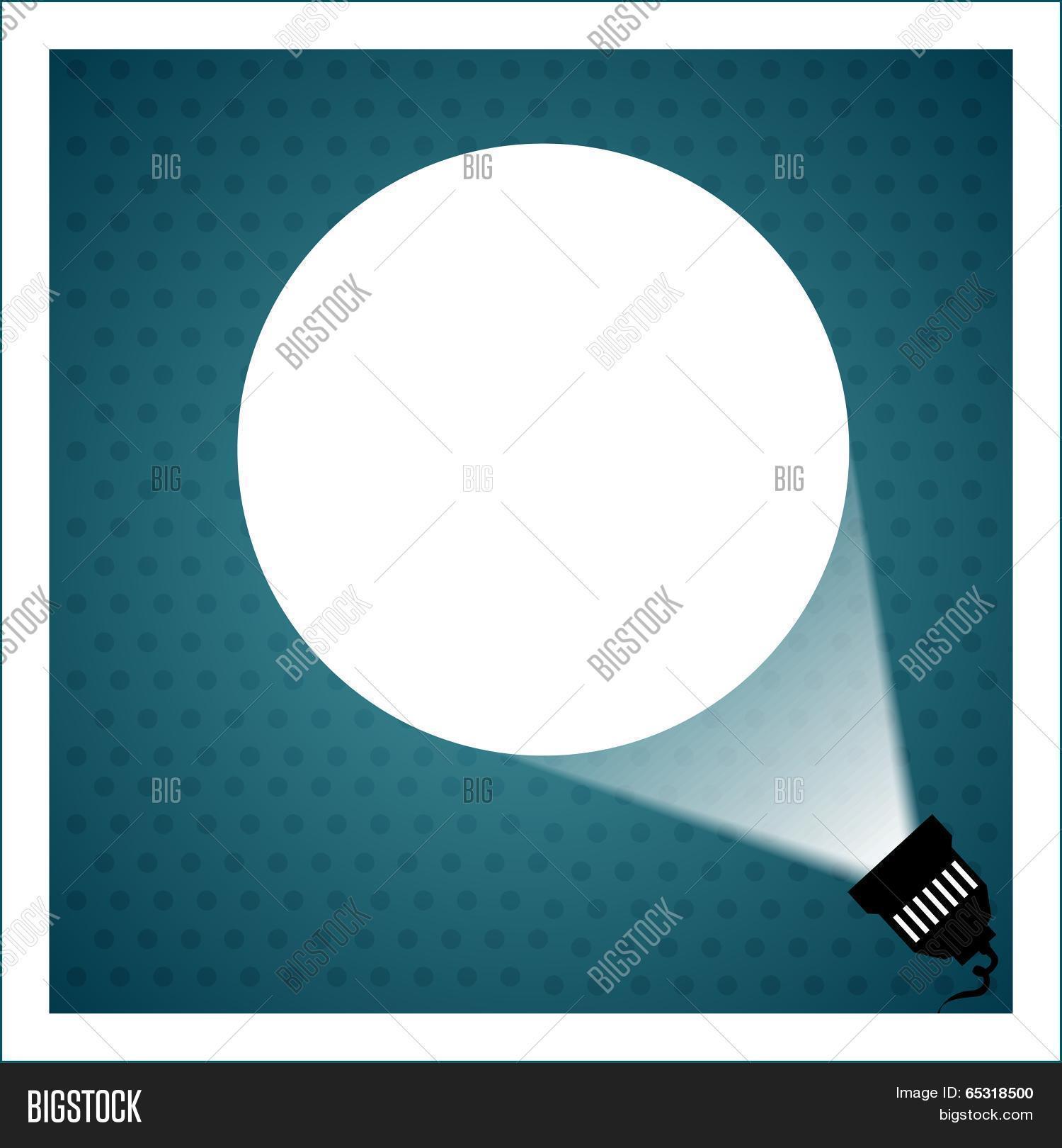 Spotlight Projecting Vector & Photo (Free Trial) | Bigstock