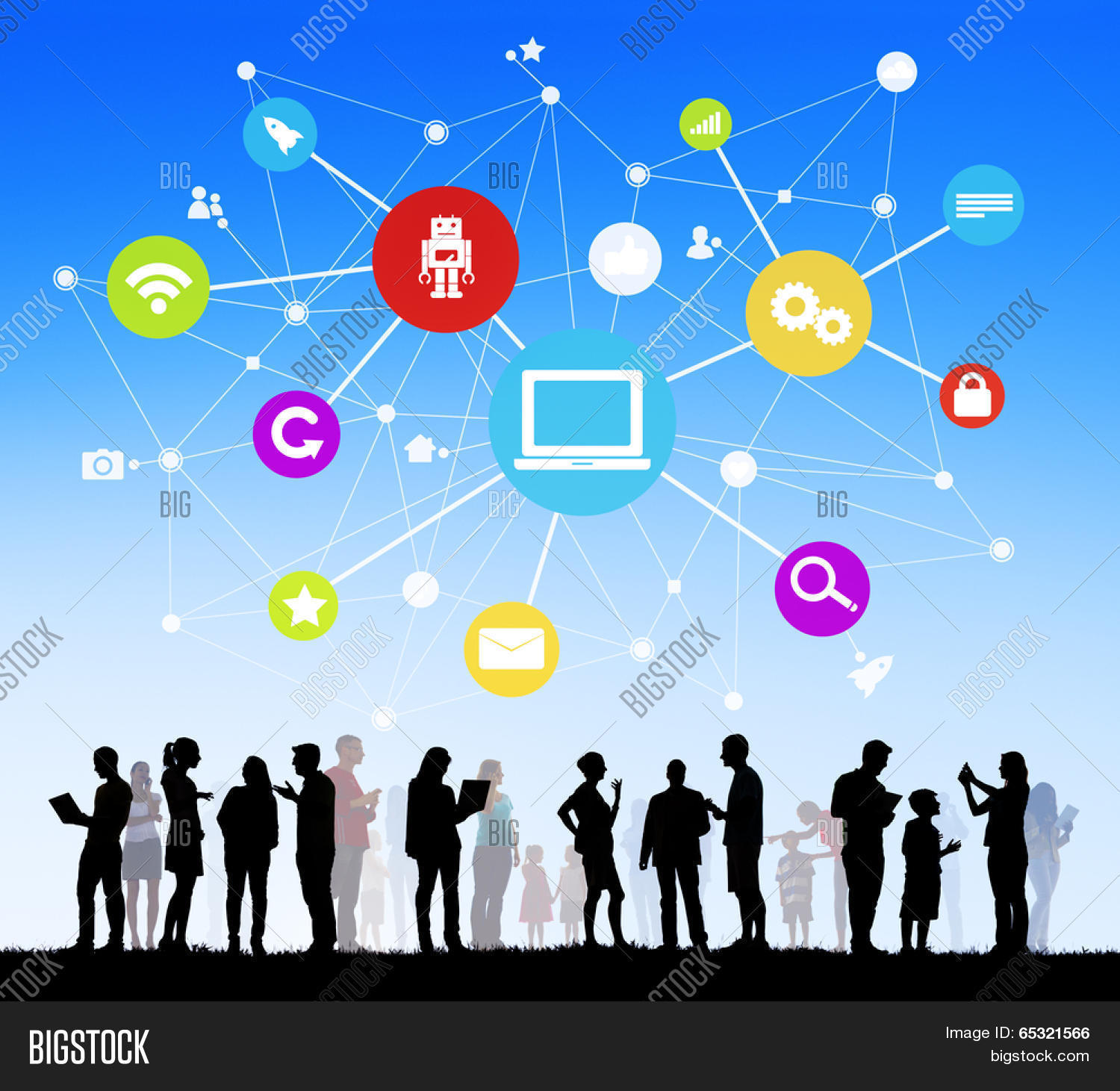 Silhouettes Diverse Image & Photo (Free Trial) | Bigstock