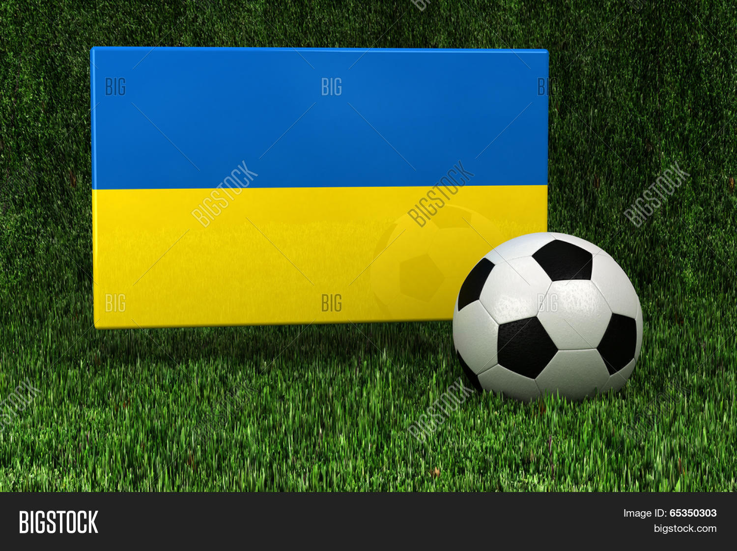 Flag Ukraine Soccer Image & Photo (Free Trial) | Bigstock