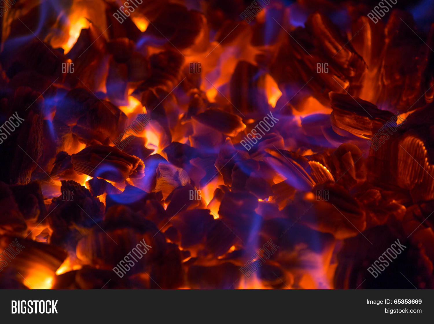Hot Glowing Ember Image & Photo (Free Trial) | Bigstock