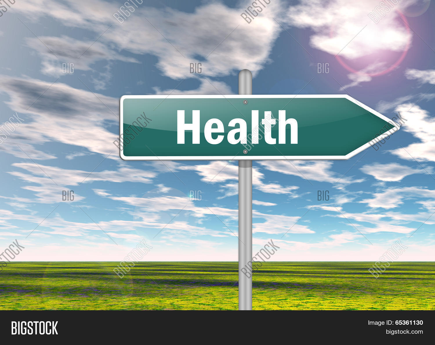 Signpost Health Image & Photo (Free Trial) | Bigstock