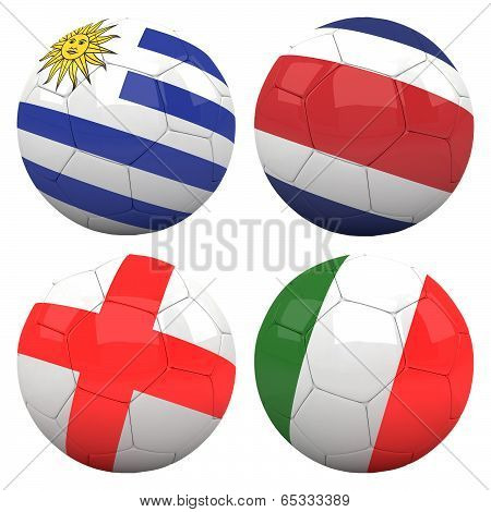 3D Soccer Balls Group Image & Photo (Free Trial) | Bigstock