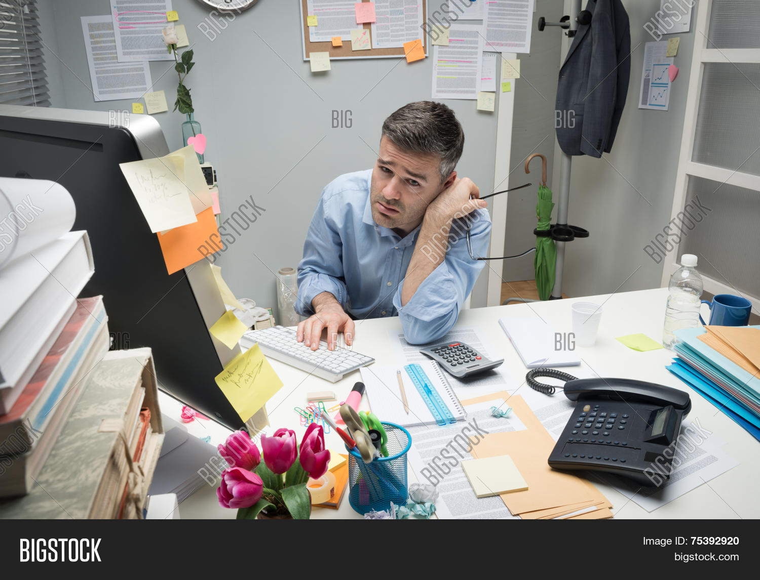 Depressed Office Image & Photo (Free Trial) | Bigstock