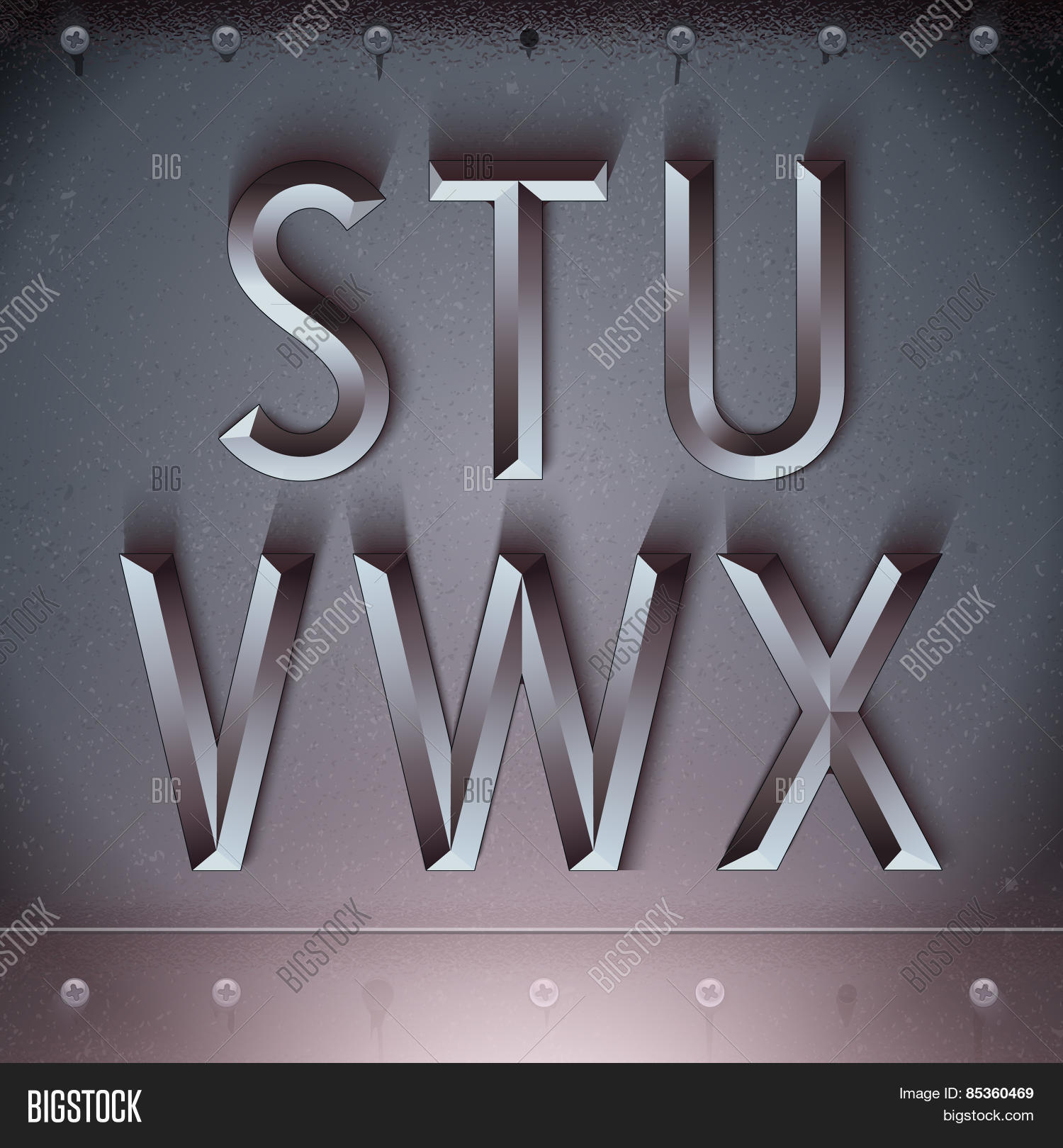 Vector Metal Embossed Vector & Photo (Free Trial) | Bigstock