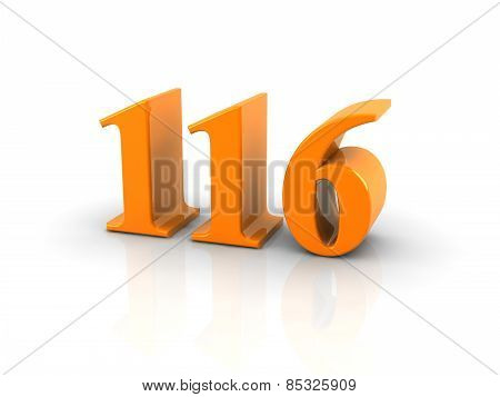 Number 116 Image & Photo (Free Trial) | Bigstock