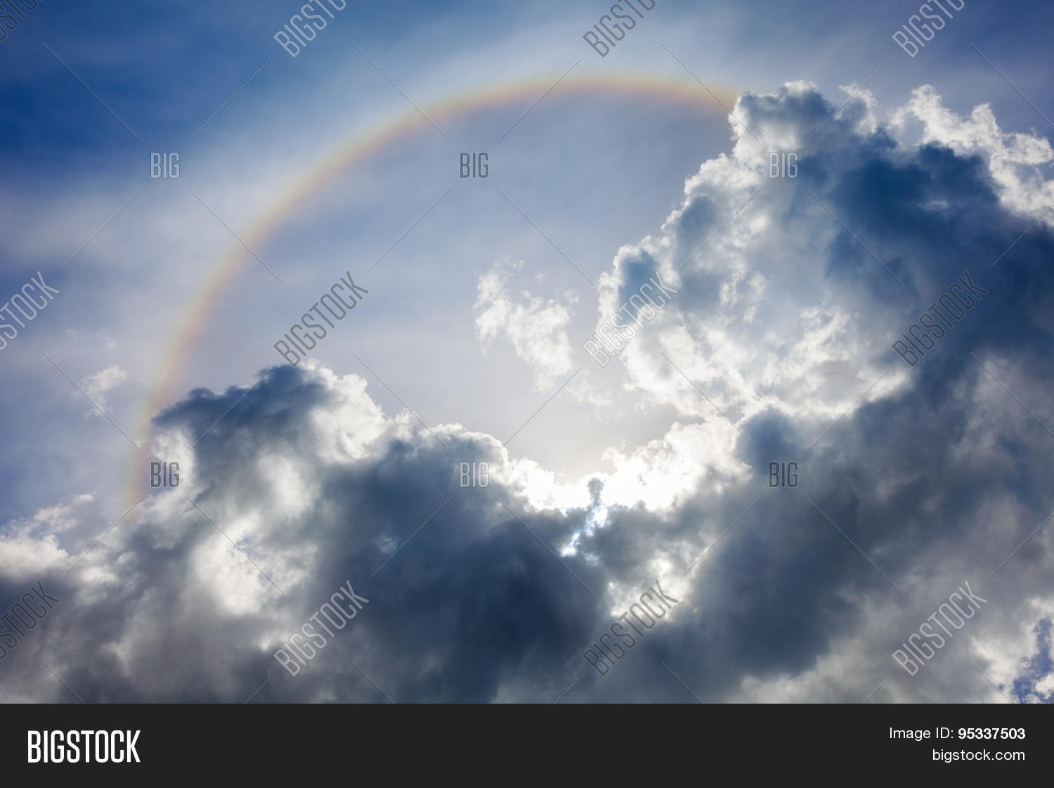 Fantastic Halo Rainbow Image & Photo (Free Trial) | Bigstock