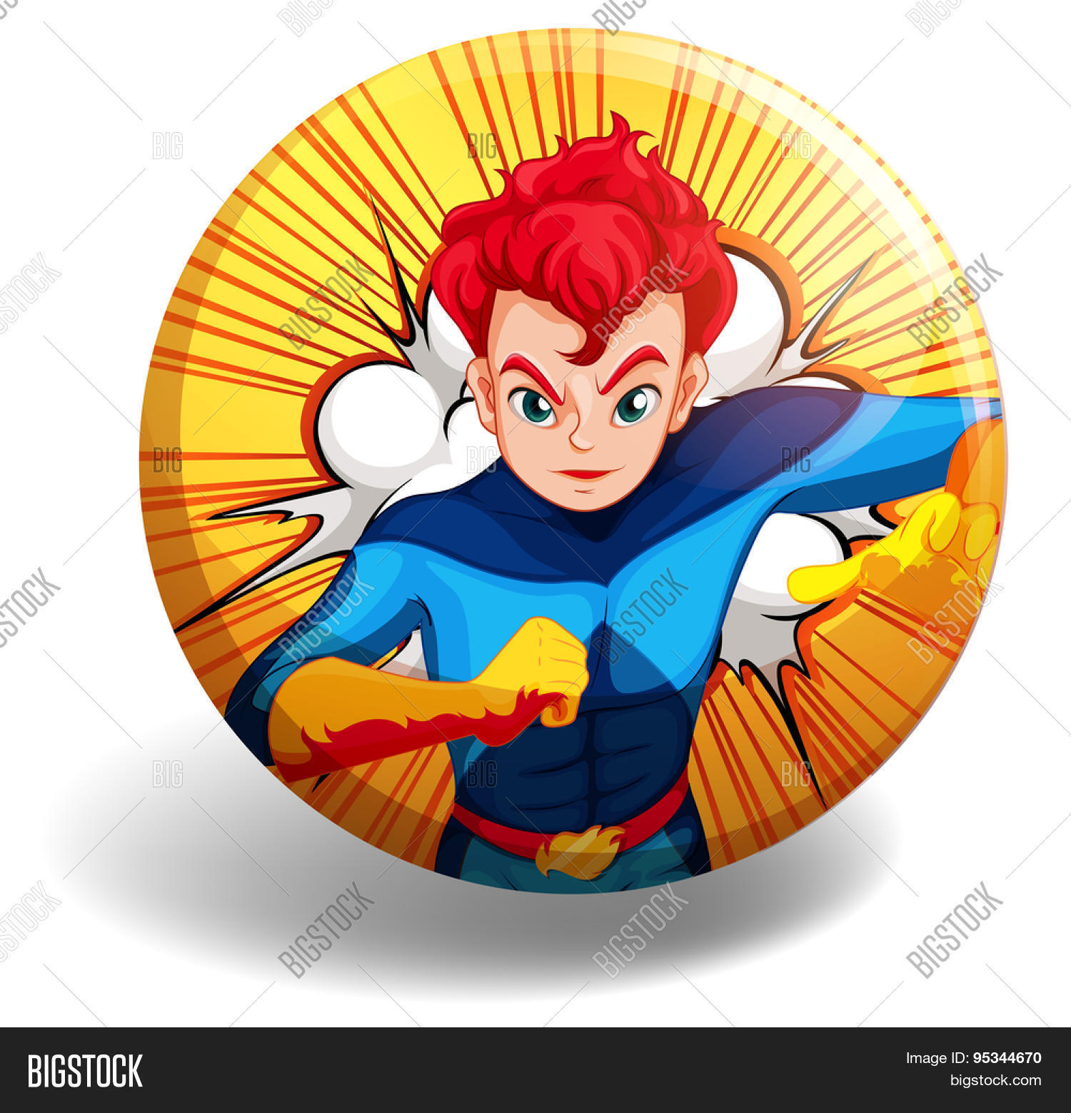Superhero Comic Vector & Photo (Free Trial) | Bigstock