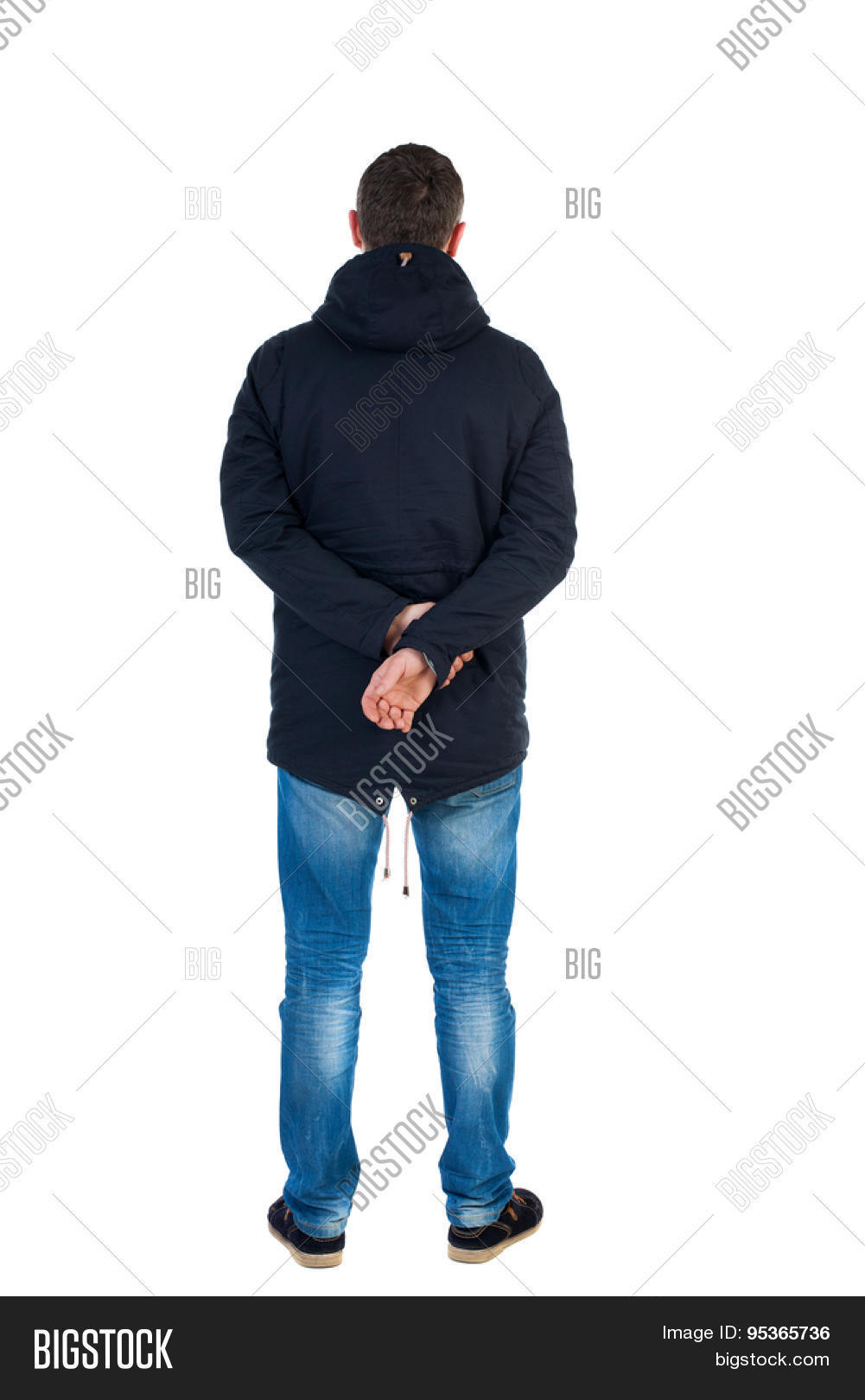 Back View Handsome Man Image & Photo (Free Trial) | Bigstock