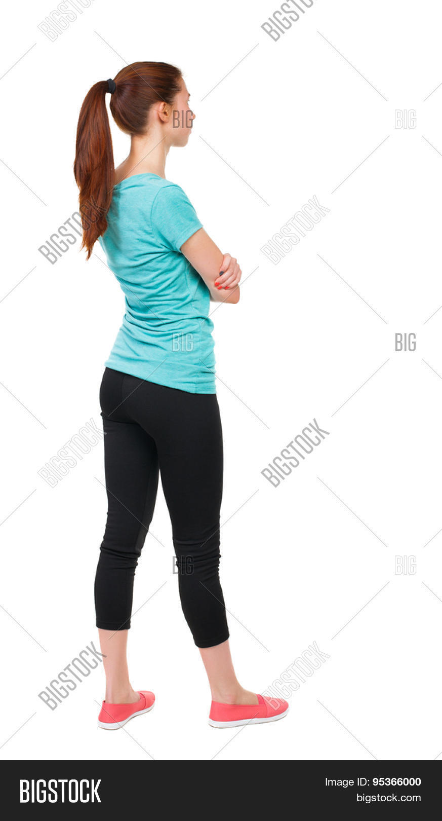Back View Standing Image & Photo (Free Trial) | Bigstock