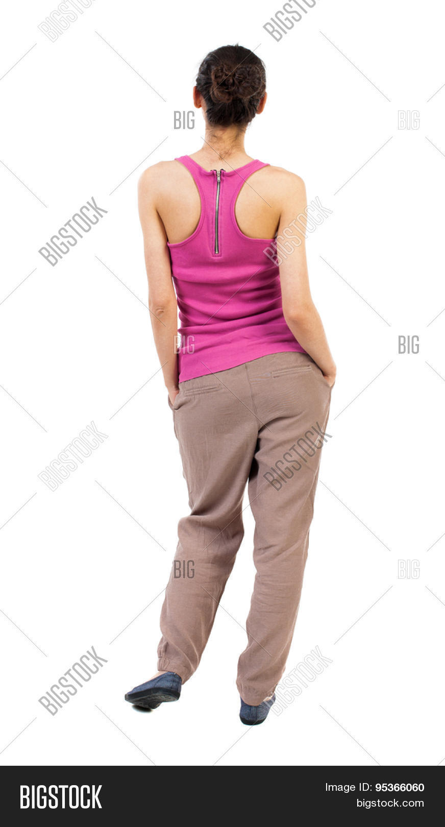 Back View Standing Image & Photo (Free Trial) | Bigstock