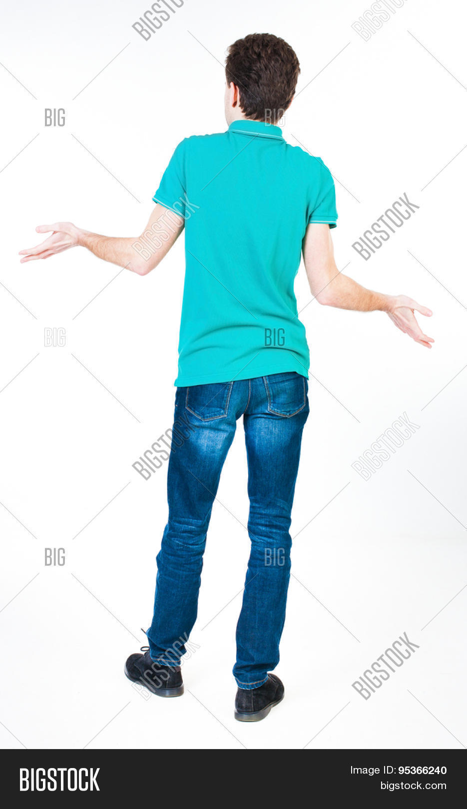 Back View Surprised Image & Photo (Free Trial) | Bigstock