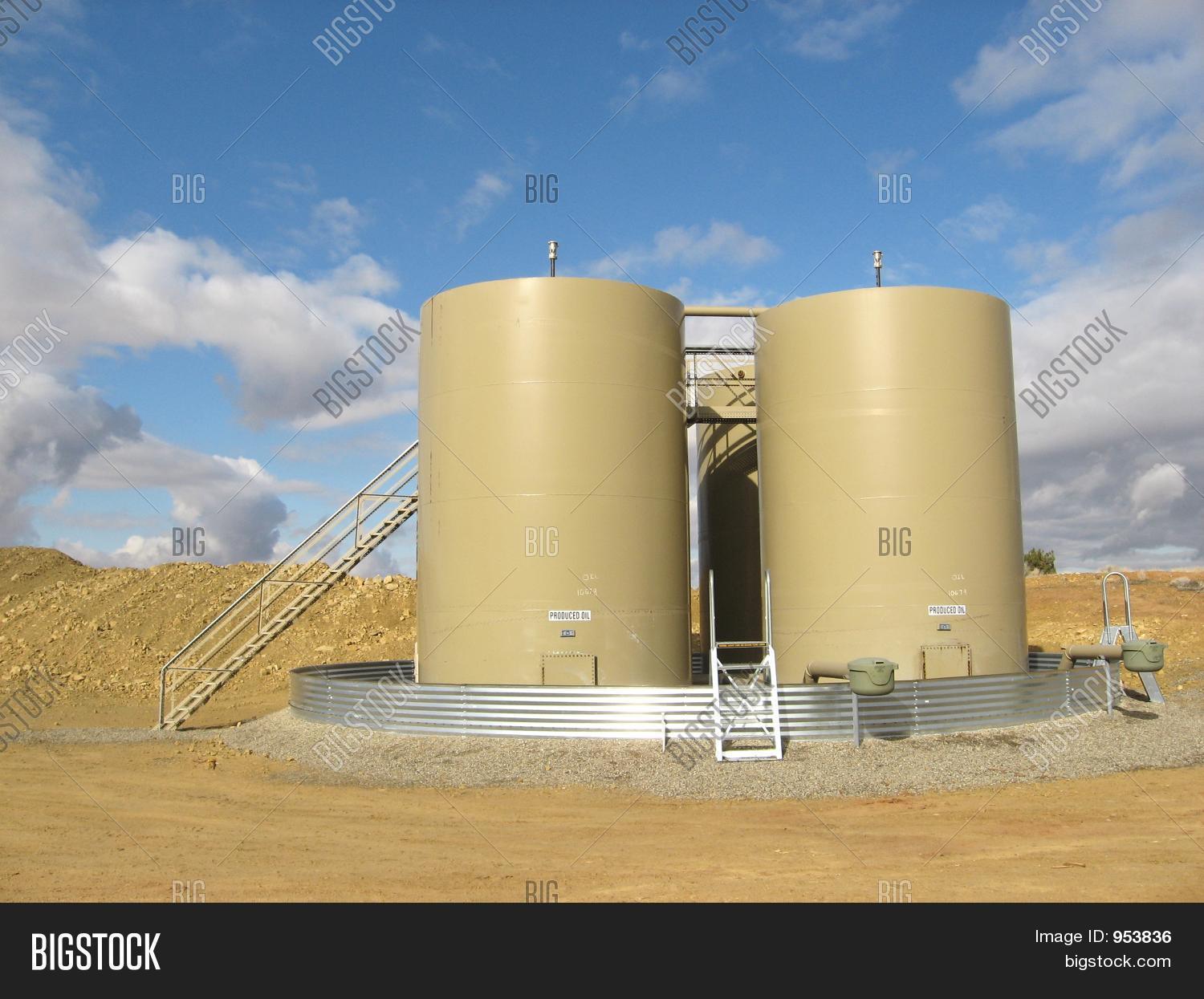 Oil Storage Tanks Image & Photo (Free Trial) | Bigstock