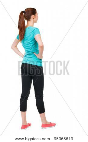 Back View Standing Image & Photo (Free Trial) | Bigstock