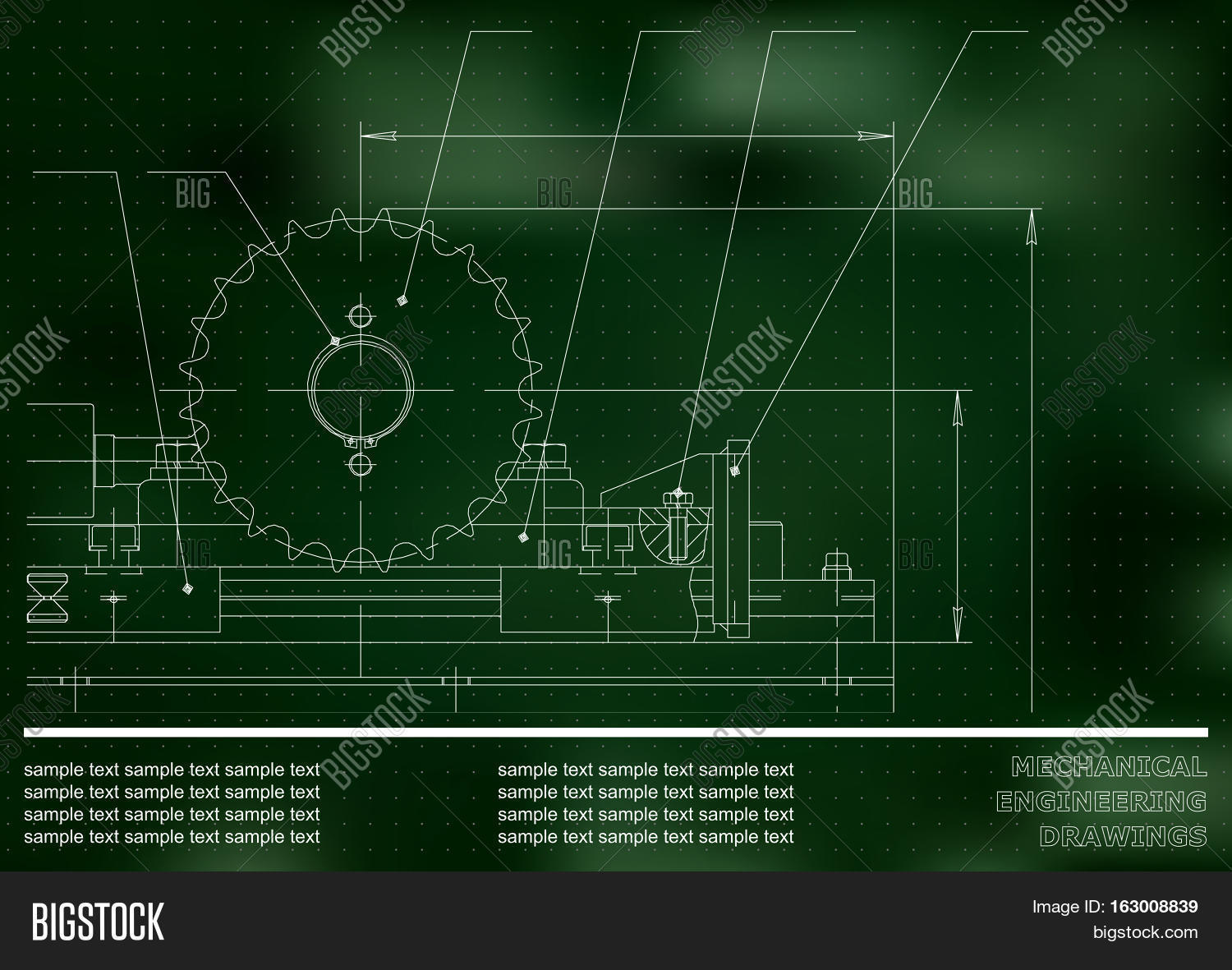 Mechanical Drawings Vector & Photo (Free Trial) | Bigstock