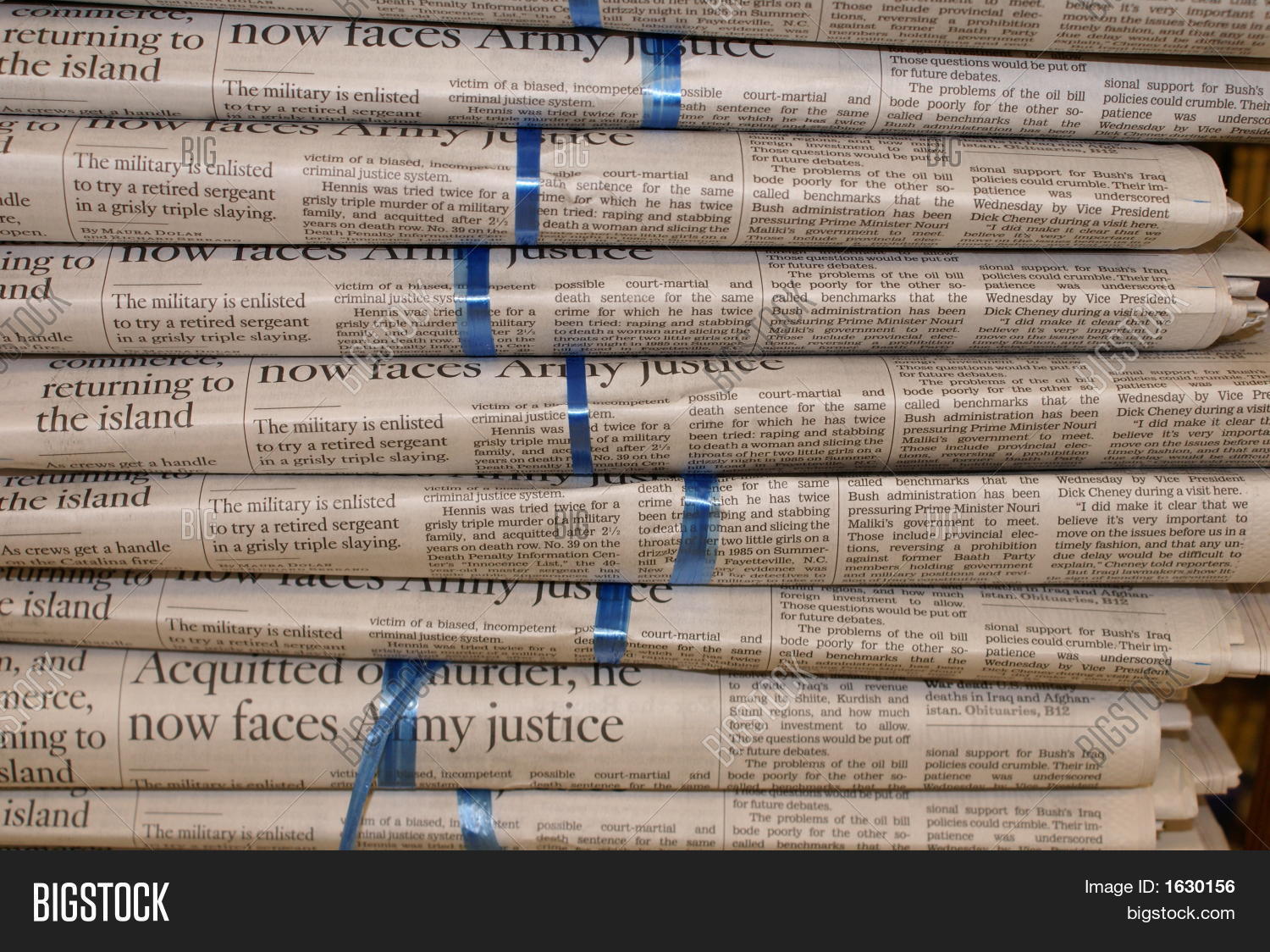 Stack Newspapers Image & Photo (Free Trial) | Bigstock