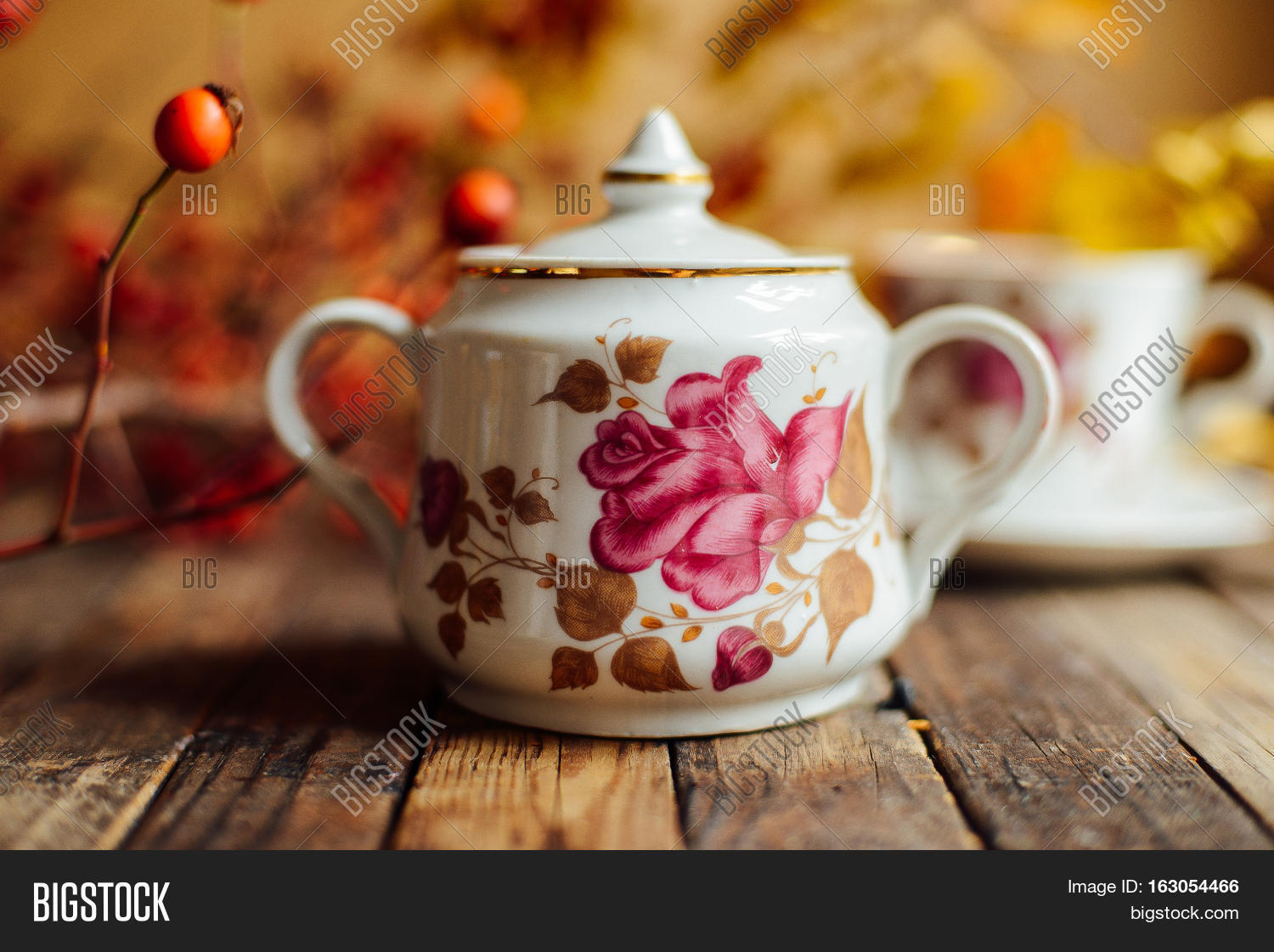 Tea Rustic Chic Style Image & Photo (Free Trial) | Bigstock