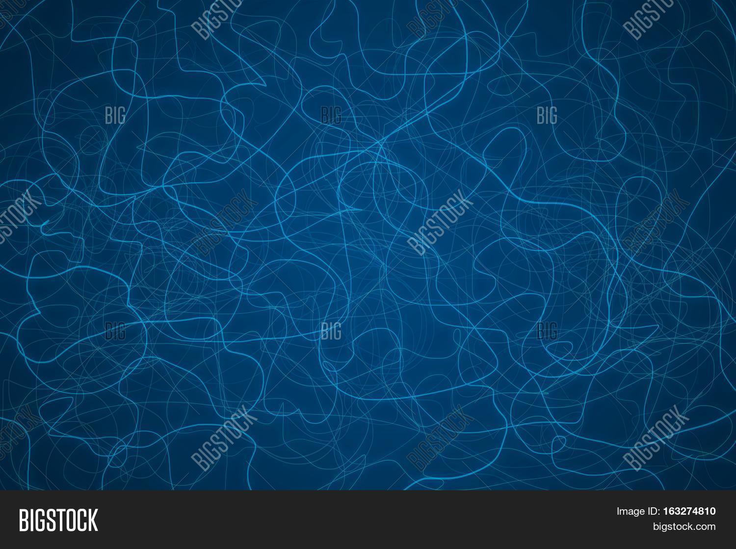 Blue Abstract Lines Image & Photo (Free Trial) | Bigstock
