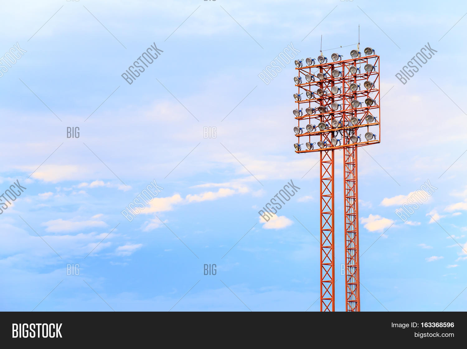 Lighting Tower Stadium Image & Photo (Free Trial) | Bigstock