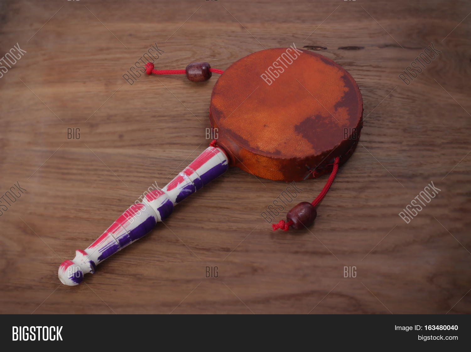 Damaru Drum Percussion Image & Photo (Free Trial) | Bigstock