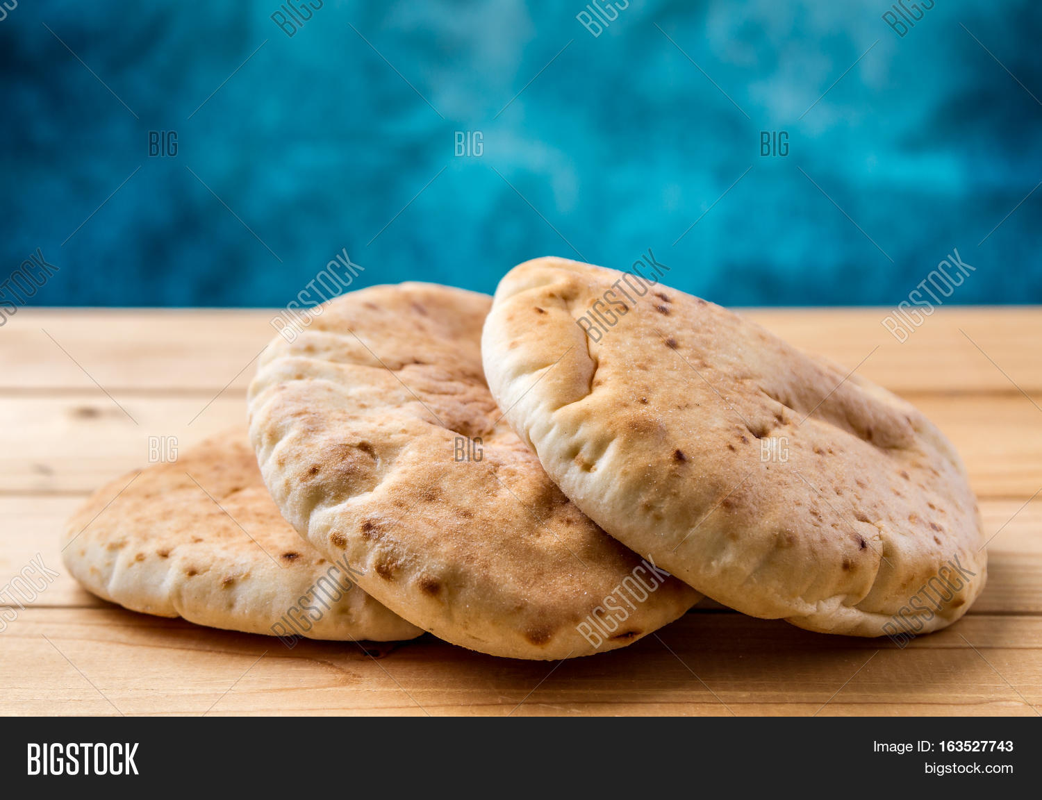 Pita Arabic Bread Soft Image & Photo (Free Trial) | Bigstock