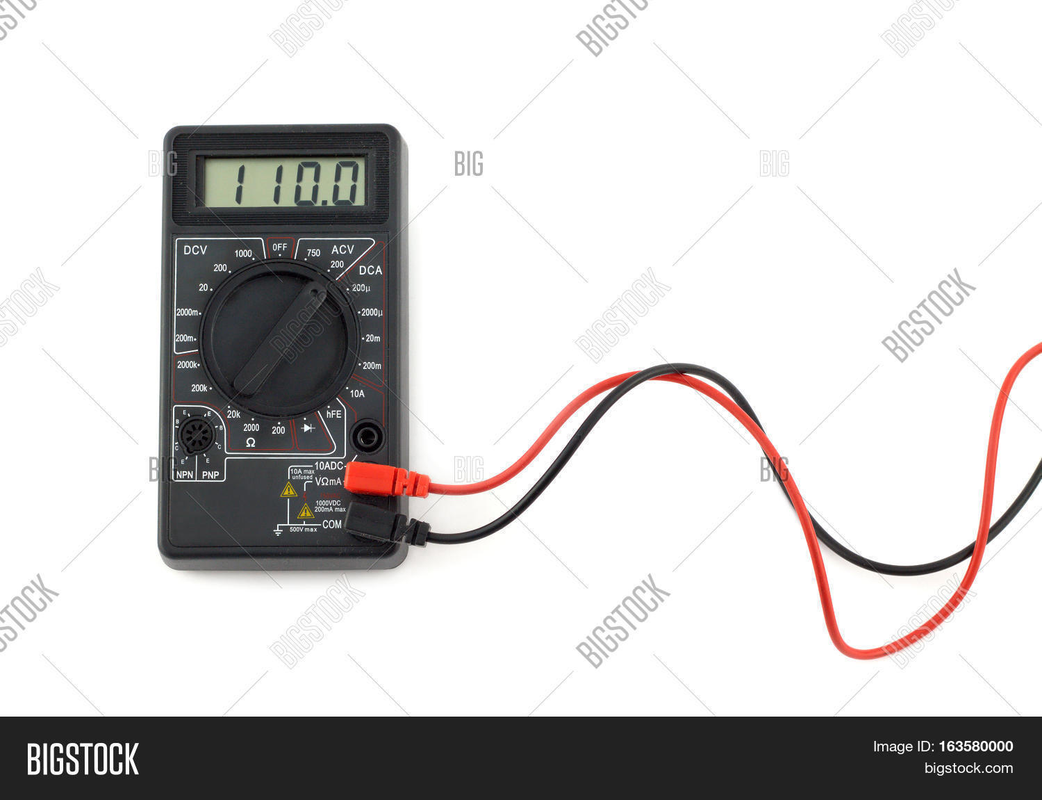 Digital Multimeter Red Image & Photo (Free Trial) | Bigstock