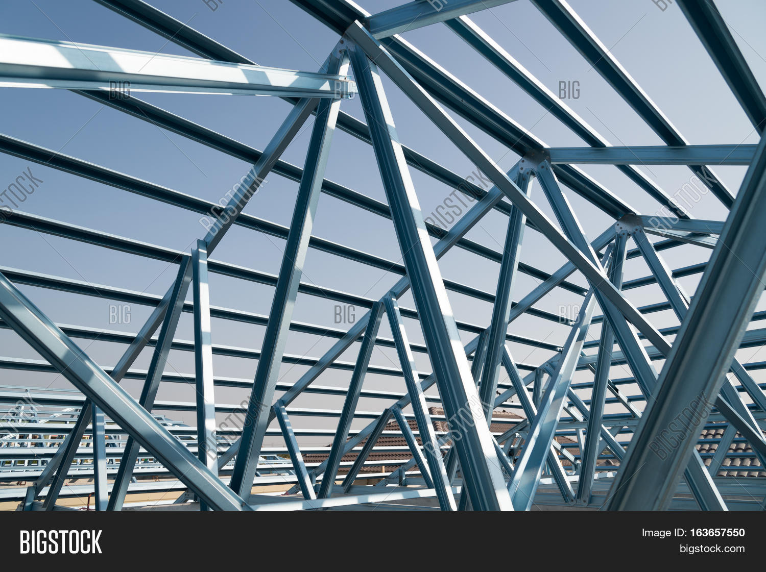 Structure Steel Roof Image & Photo (Free Trial) | Bigstock