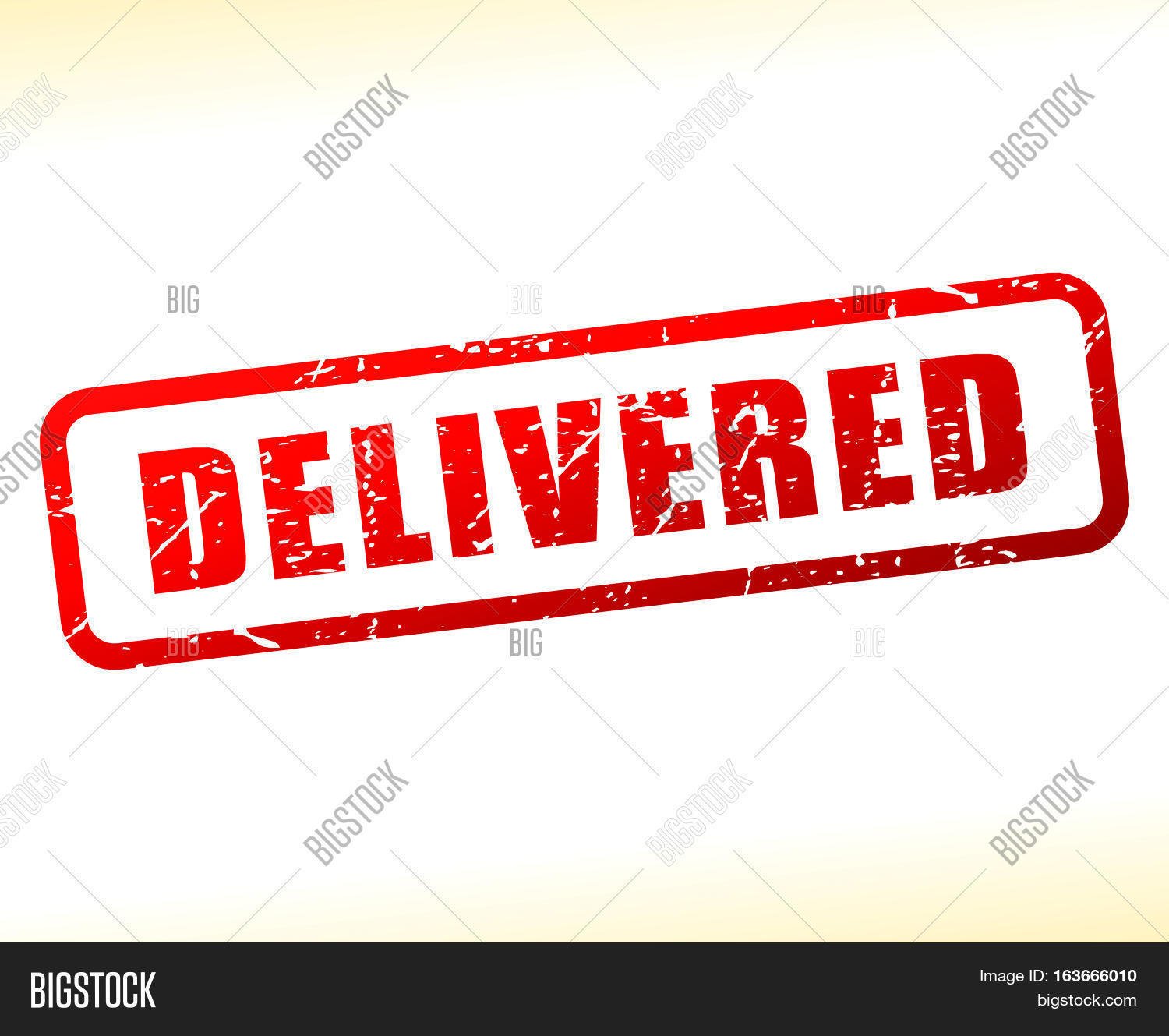 Delivered Text Vector & Photo (Free Trial) | Bigstock