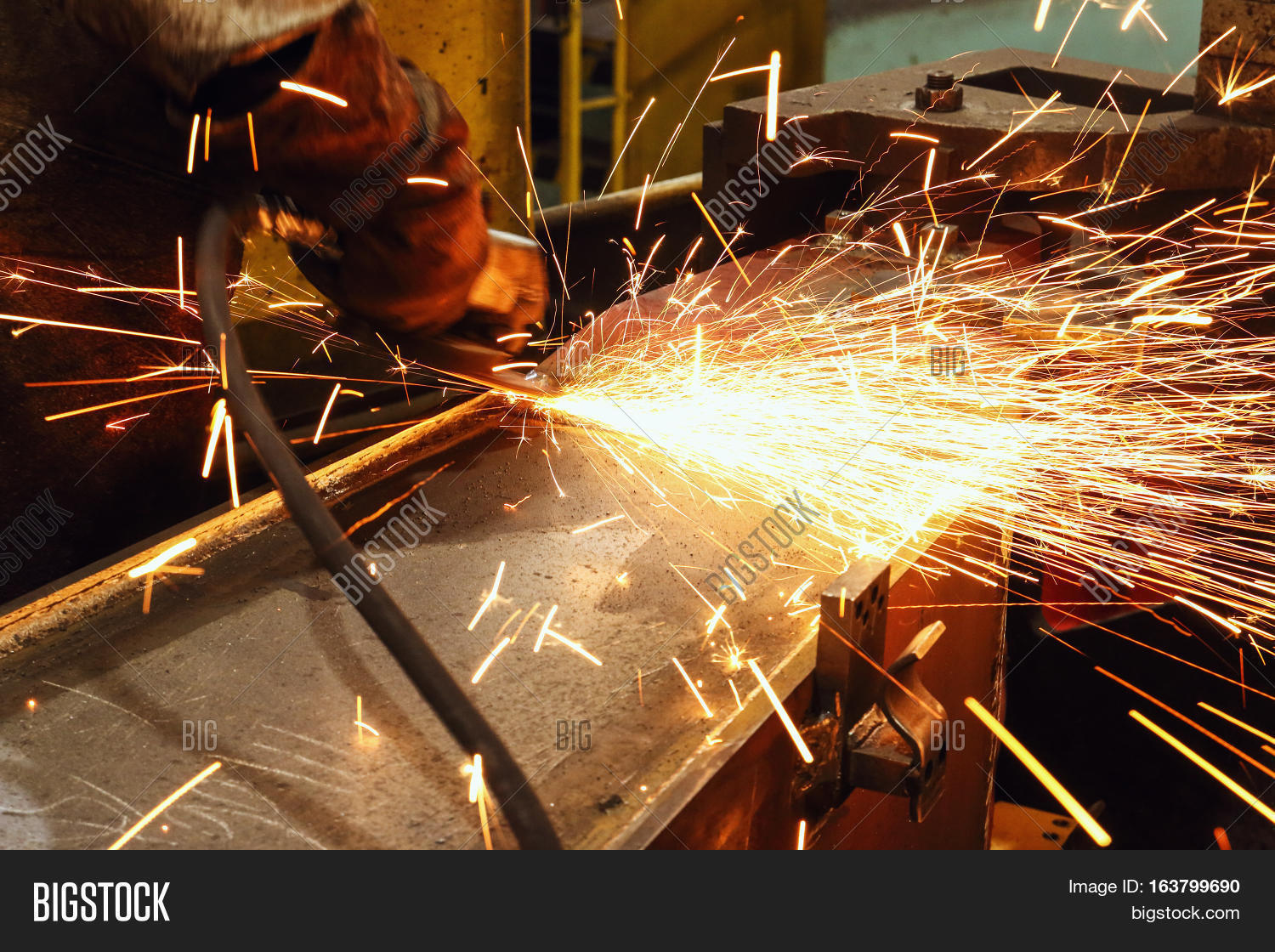 Welder Used Grinding Image & Photo (Free Trial) | Bigstock