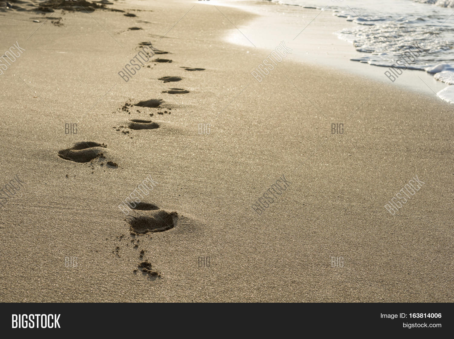Footprints On Gold Image & Photo (Free Trial) | Bigstock
