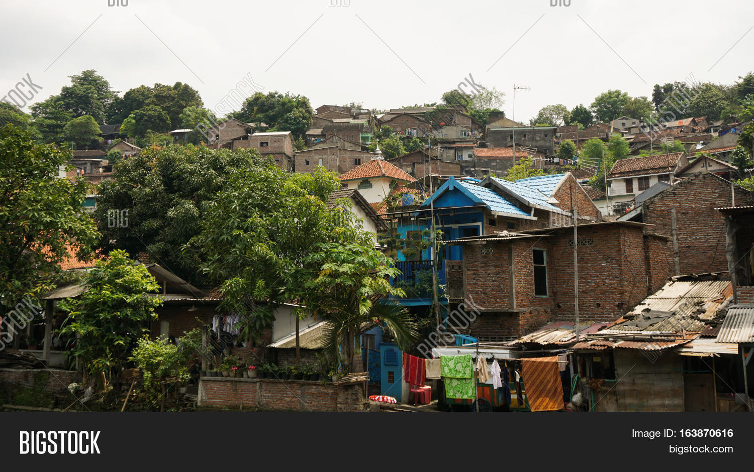 Slums On Top Hill Bush Image & Photo (Free Trial) | Bigstock