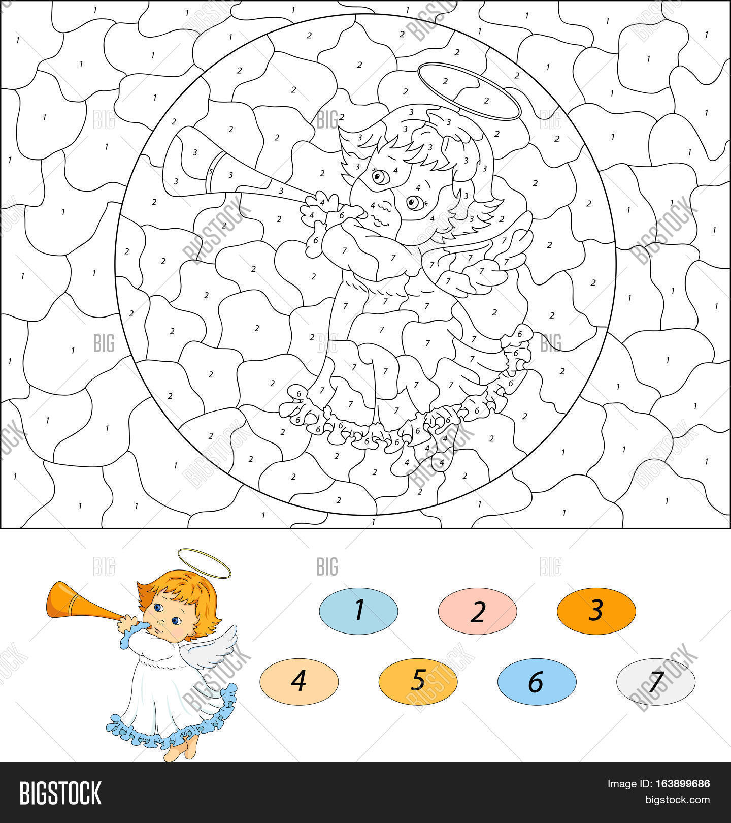 Christmas Angel Vector & Photo (Free Trial) | Bigstock